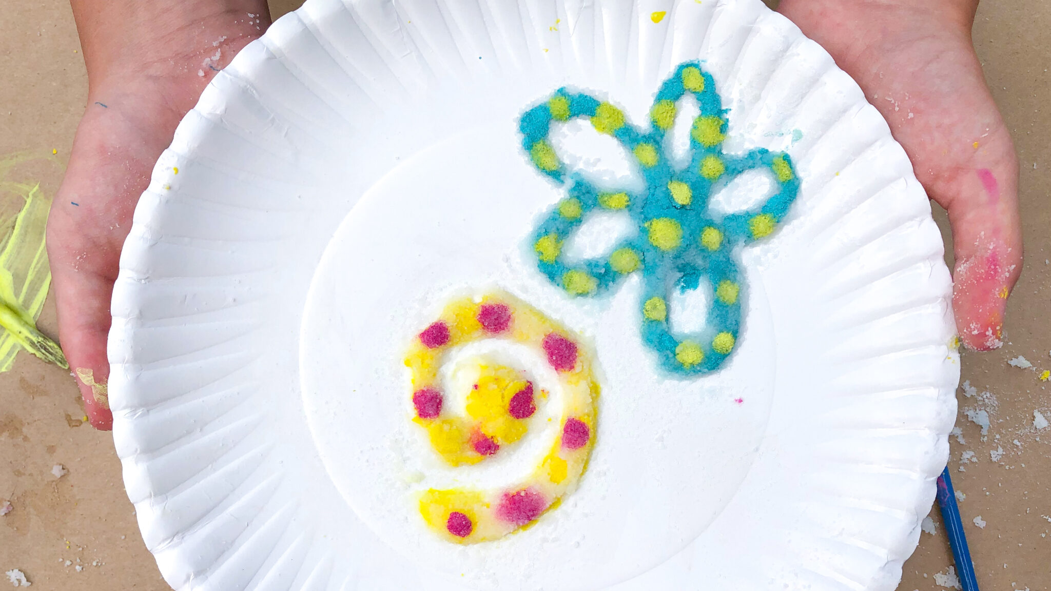 How To Salt Paint - Wild & Precious Family